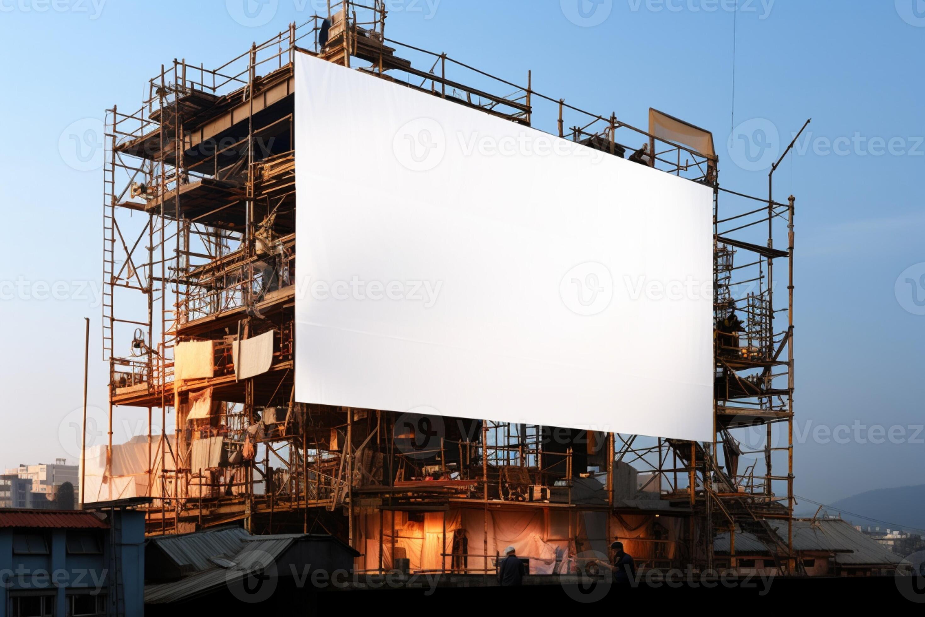 AI generated Project planning perfection Scaffold and building mock up ...