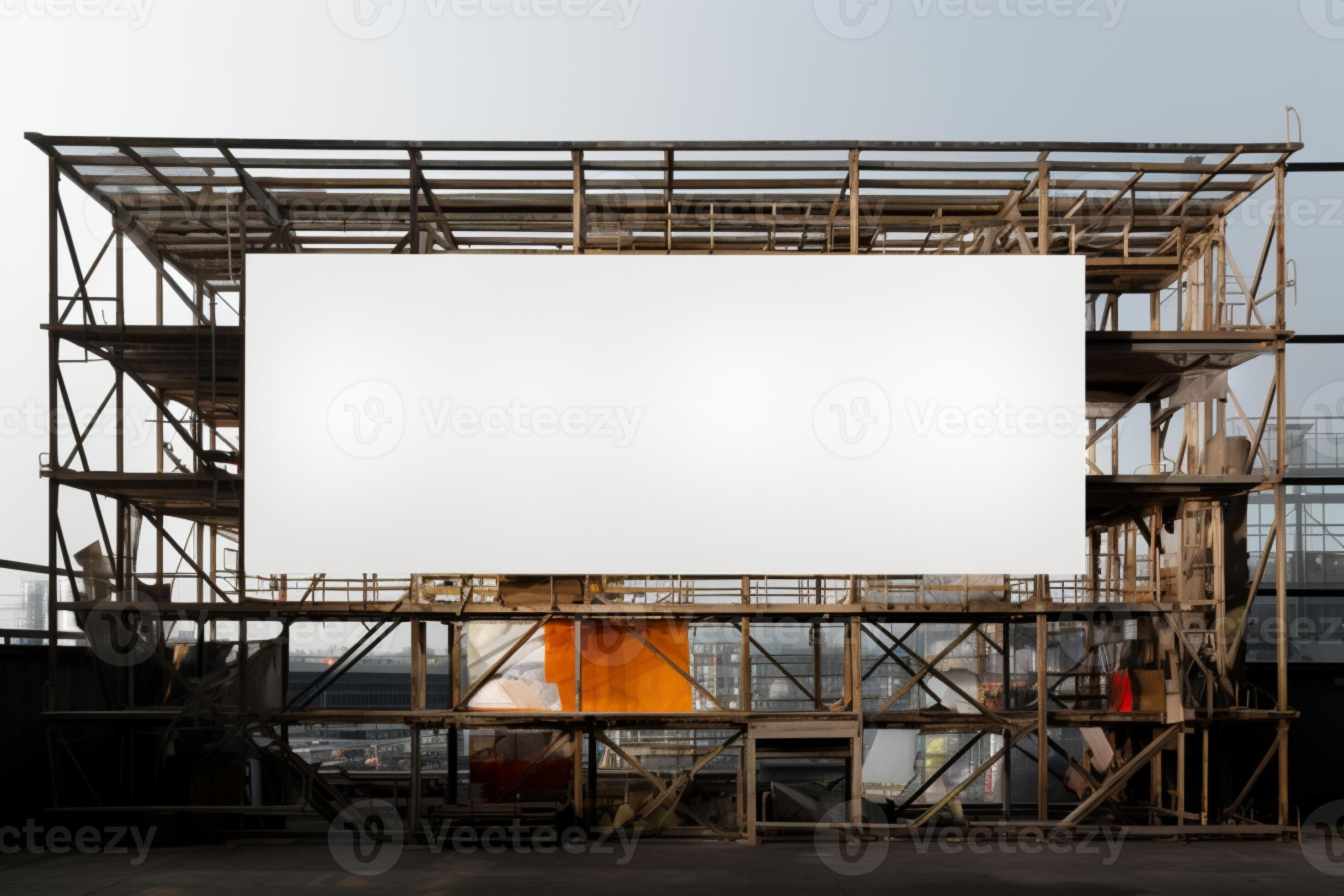 AI generated Project planning perfection Scaffold and building mock up ...