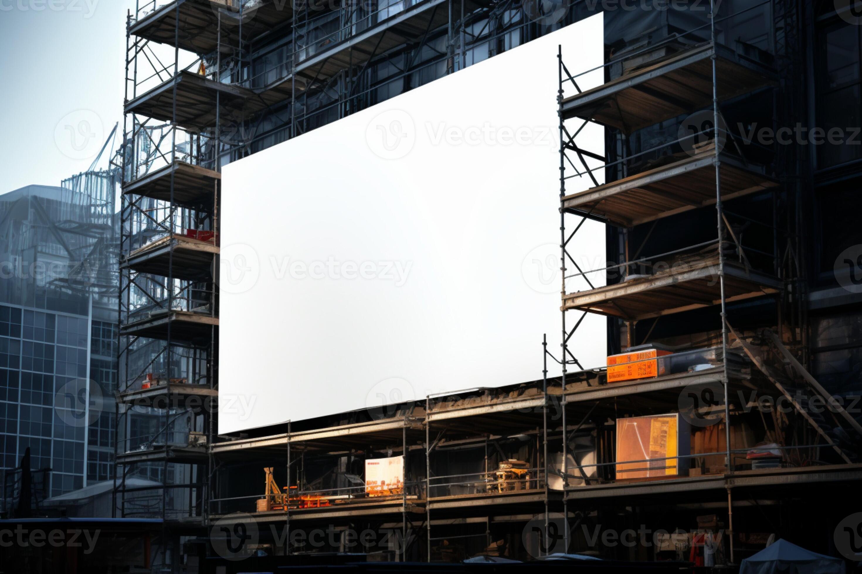 AI generated Project planning perfection Scaffold and building mock up ...