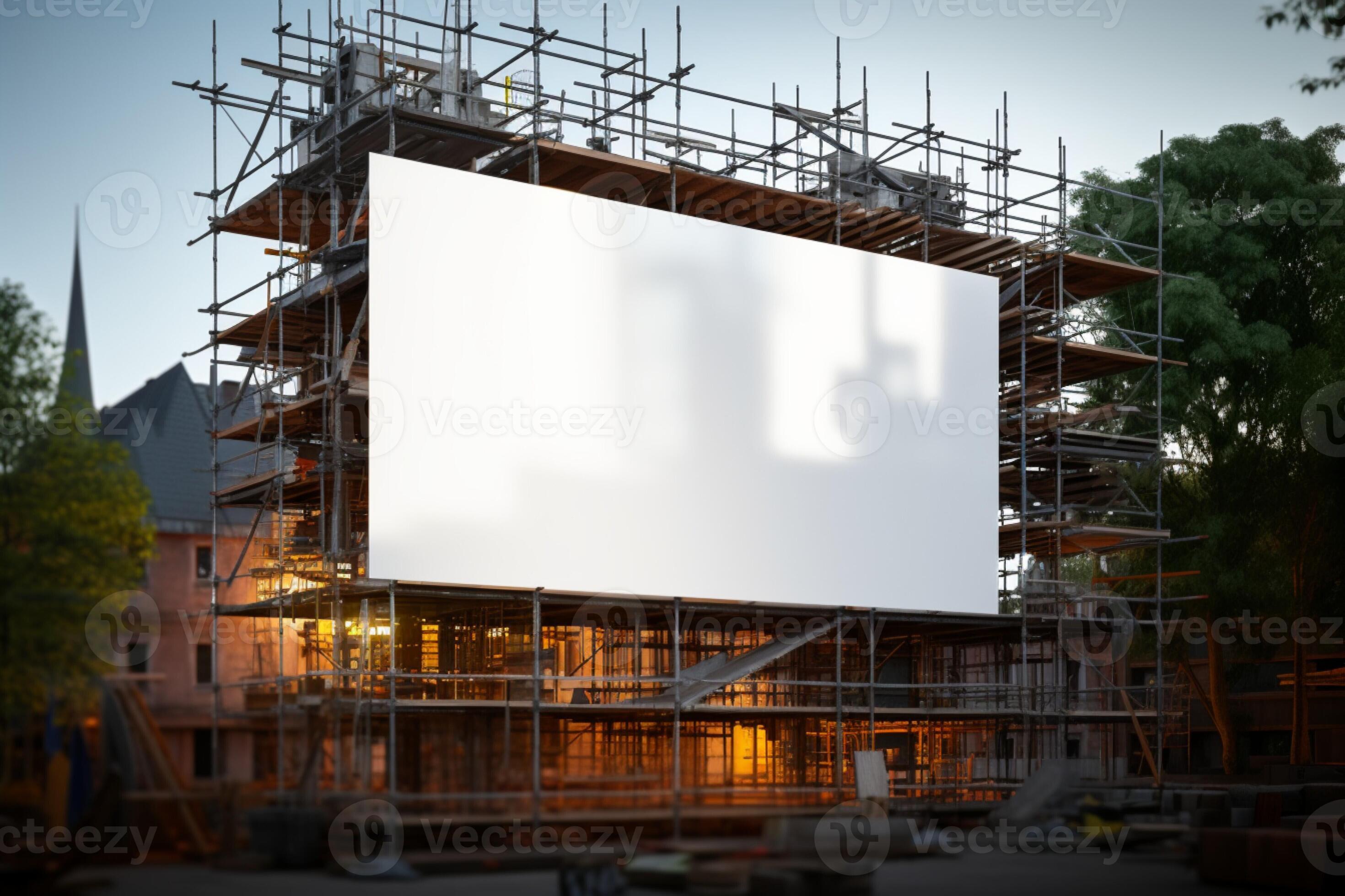 AI generated Project planning perfection Scaffold and building mock up ...