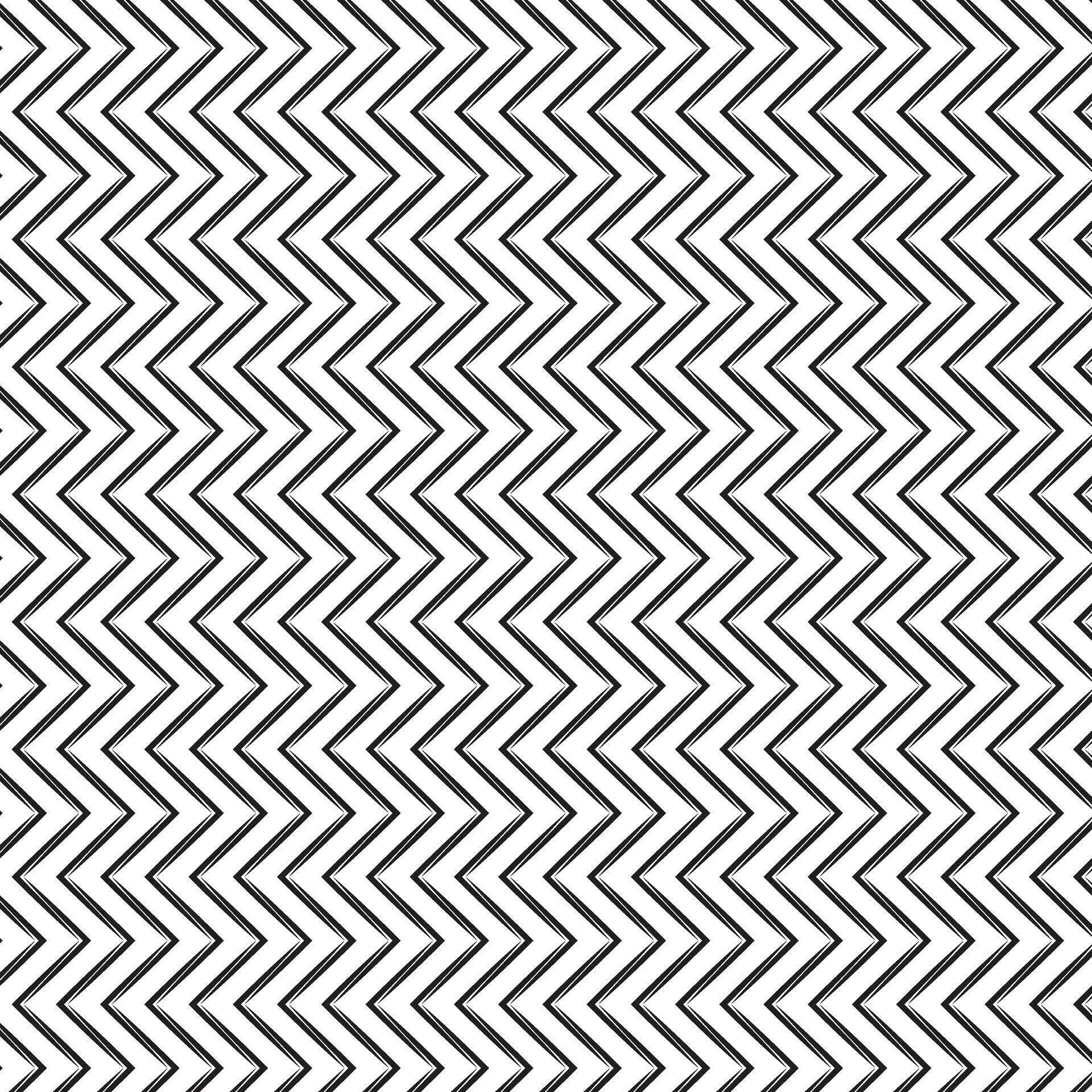 abstract simple seamlees black color zig zag pattern 36122181 Vector ...