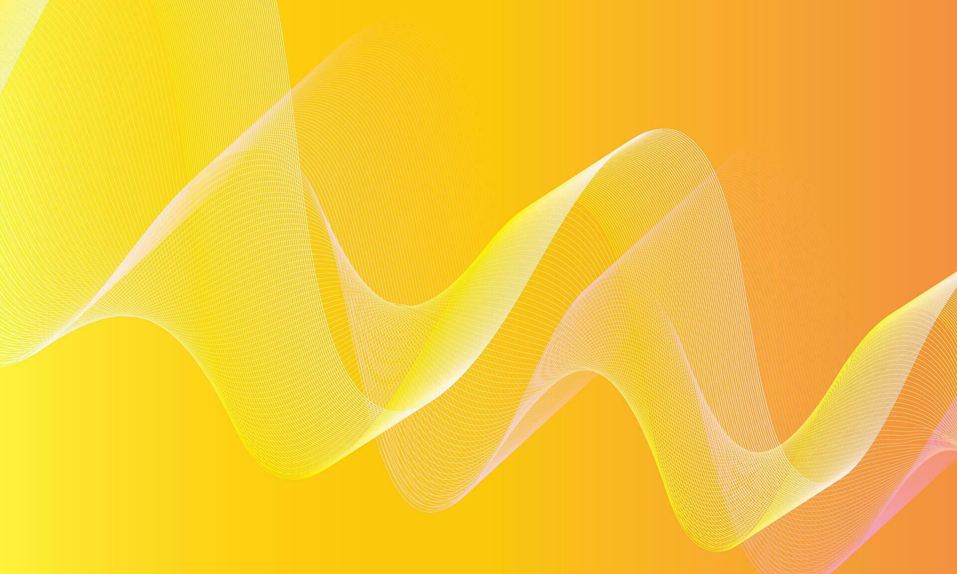 Simple Abstract Cream Pink Color Wavy Air Line Pattern Art Work On