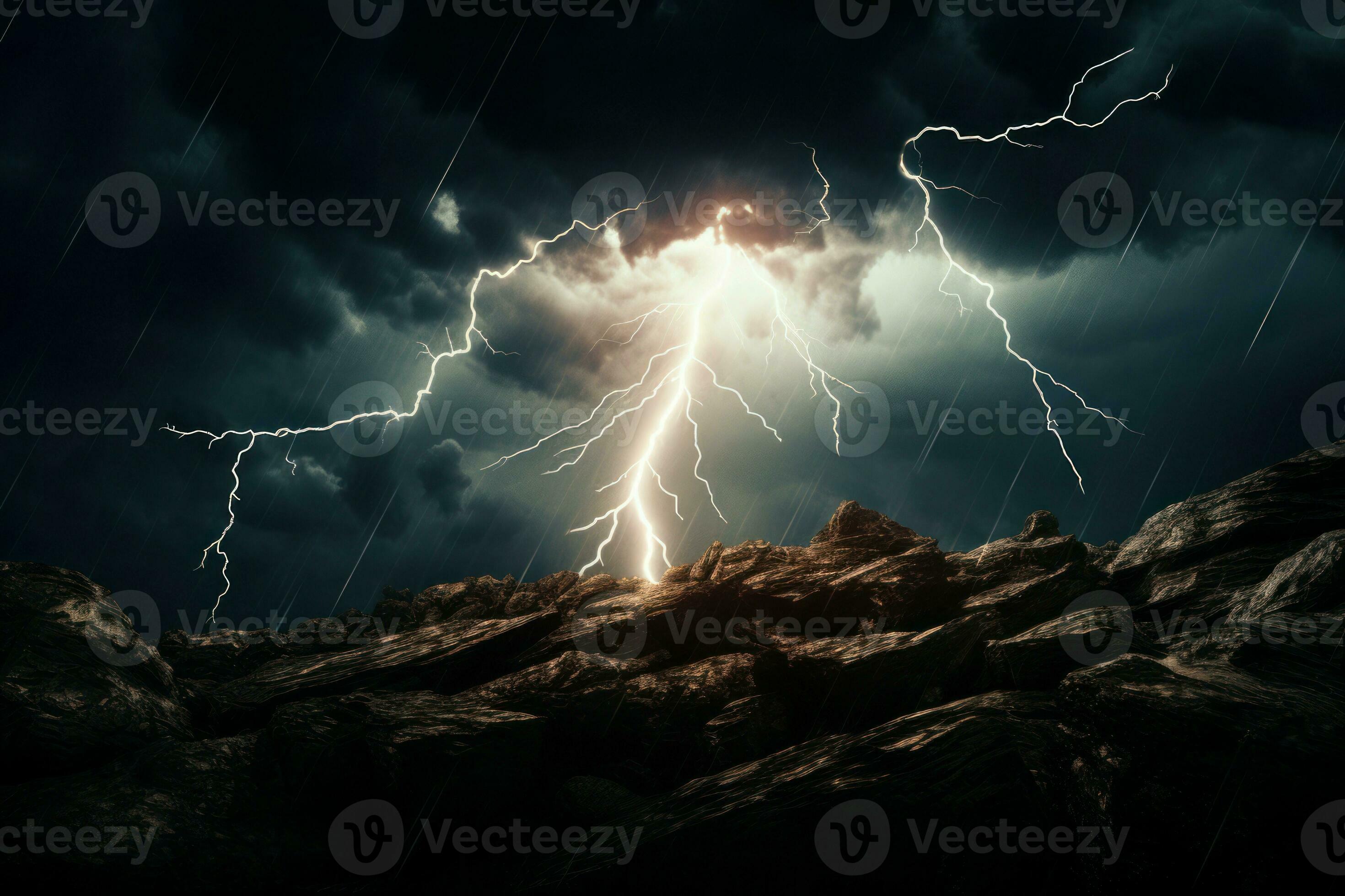 AI generated Dynamic Lightning pattern banner. Generate Ai 36123133 Stock Photo at Vecteezy