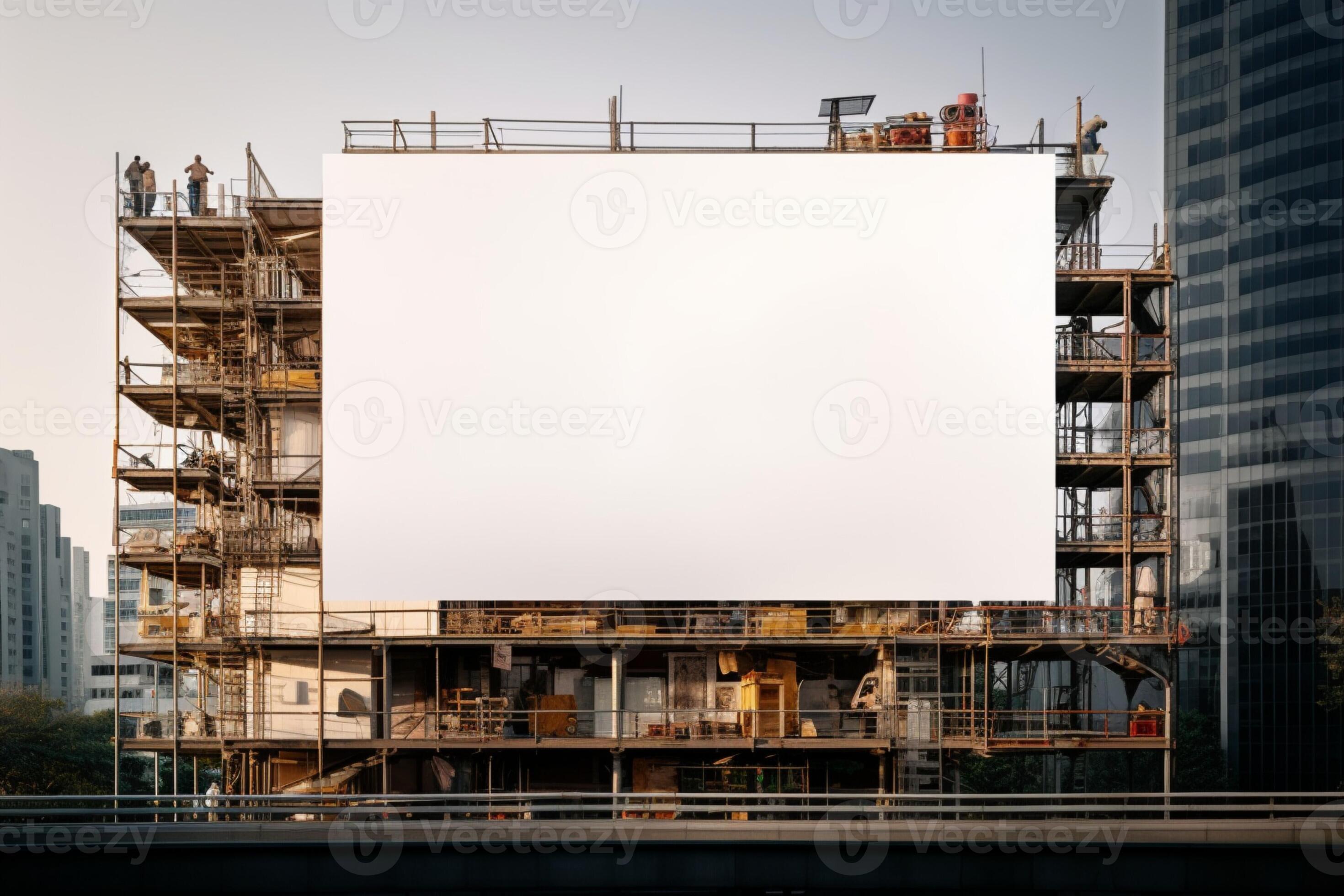 AI generated Project planning perfection Scaffold and building mock up ...