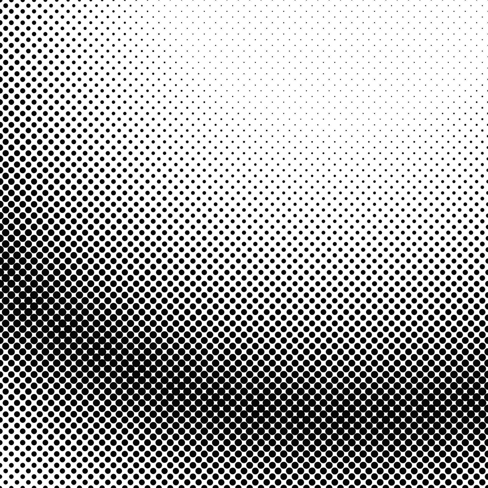 Retro abstract halftone dot pattern background - vector graphic from circles 36126677 Vector Art ...
