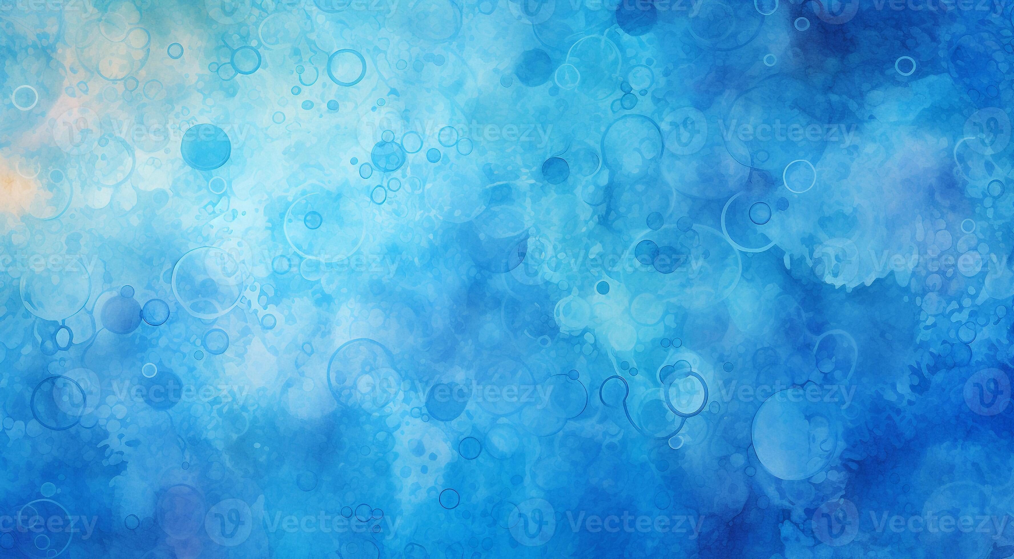 AI generated full hd abstract blue background, blue wallpaper, blue backdrop, blue surface ...