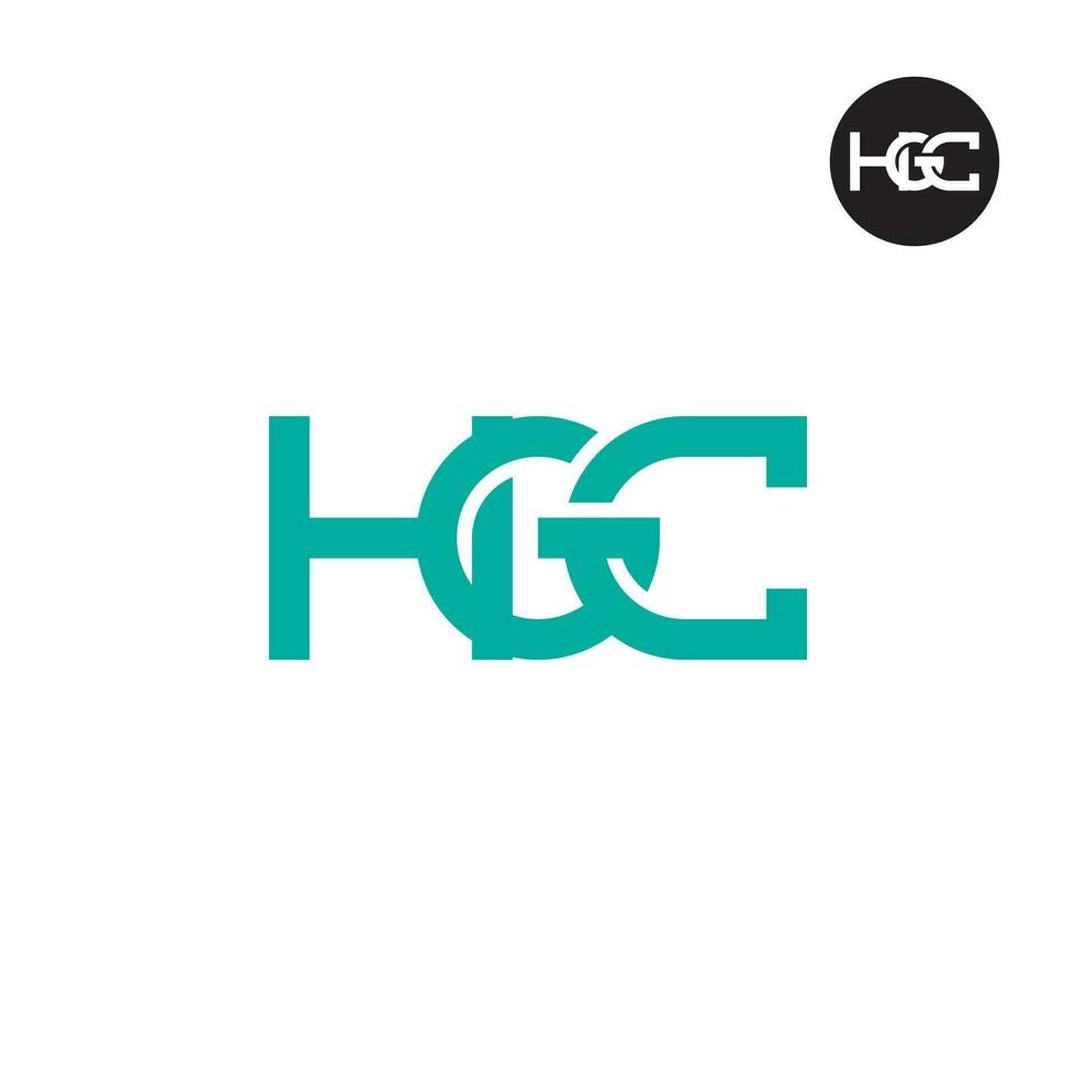 Letter HGC Monogram Logo Design 36127268 Vector Art at Vecteezy