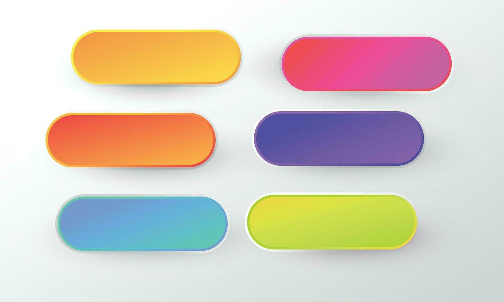 Vector web buttons abstract concept with shadow concept elements design ... Vector web buttons abstract concept with shadow concept elements design ...