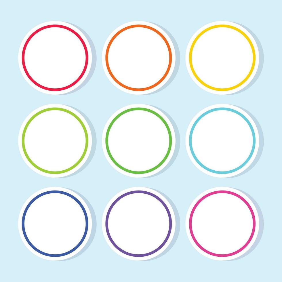 Vector White User Interface Button Set On Blue Background 36134039