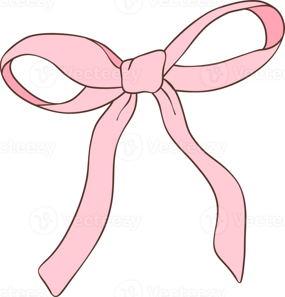 Pink Coquette bow doodle hand drawn 36134167 PNG Pink Coquette bow doodle hand drawn 36134167 PNG