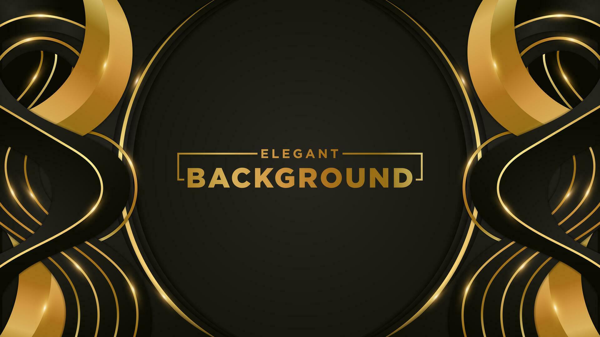 Vector Luxury Black and Gold Background 36137473 Vector Art at Vecteezy