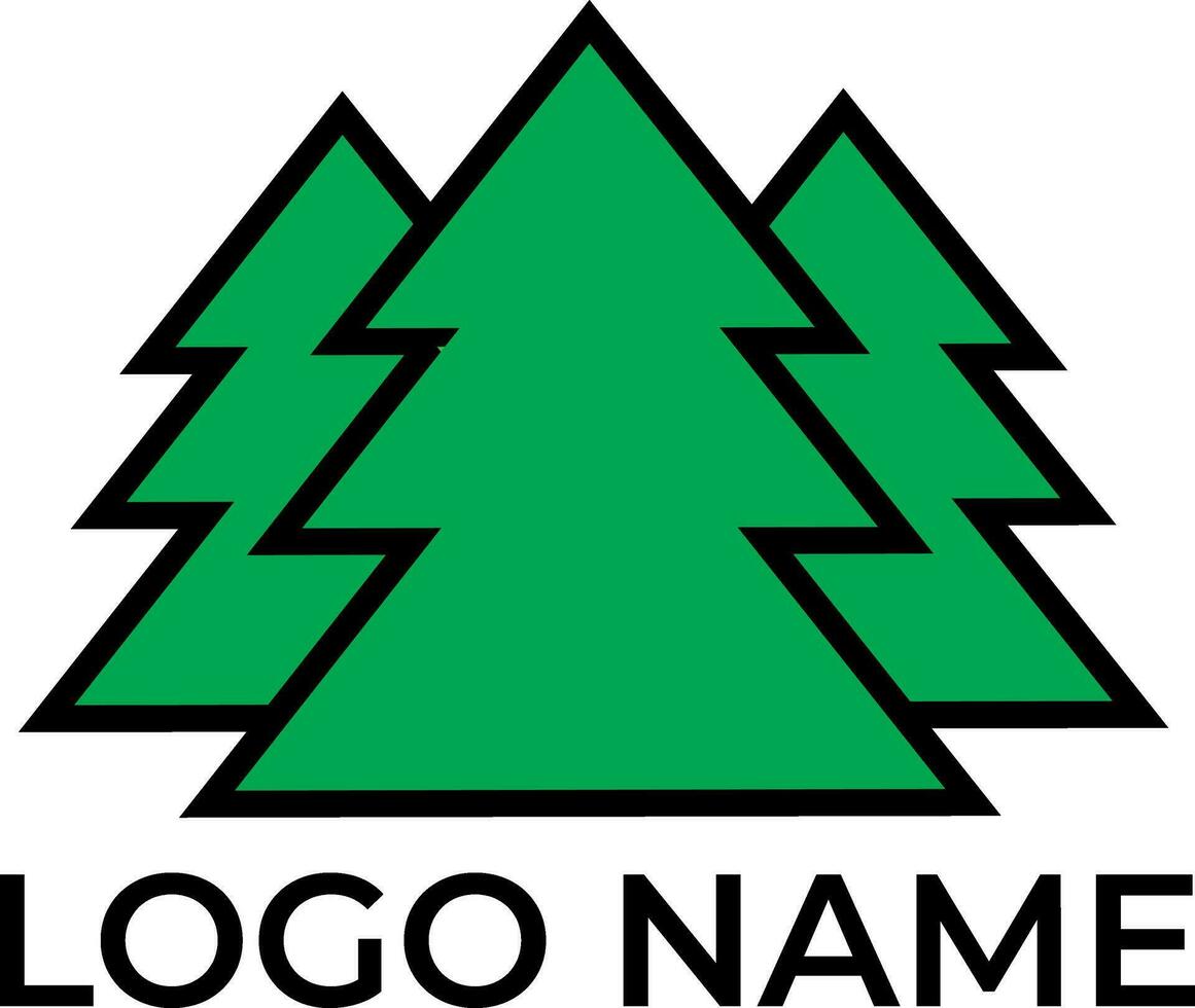 Pine tree icon logo vector 36142231 Vector Art at Vecteezy