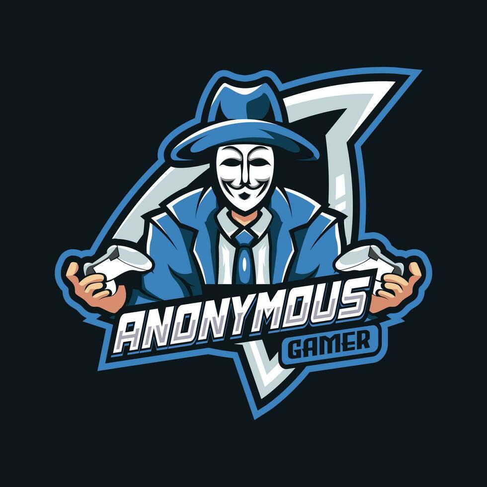 Anonymous Vector Mascot Logo 36142244 Vector Art at Vecteezy