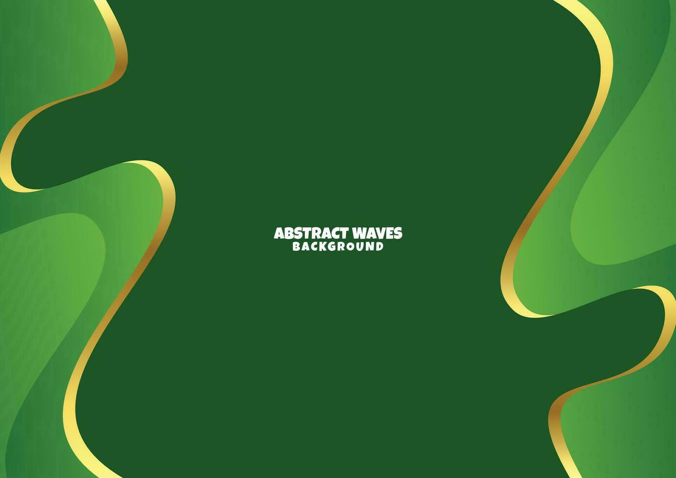 abstract green wave background design gradient 36142413 Vector Art at Vecteezy