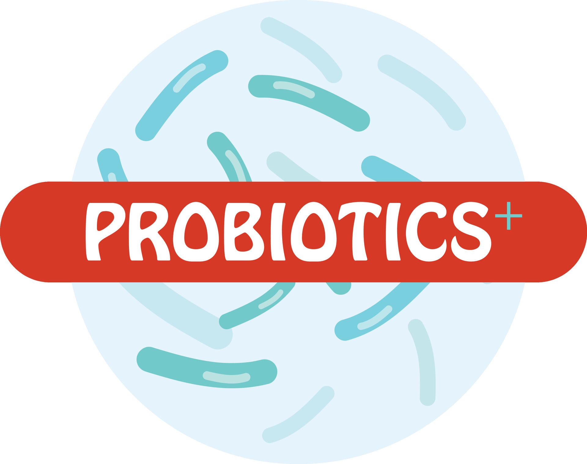 Probiotic Bacteria Logo Bifidobacteria Lactobacillus Gut Acidophilus