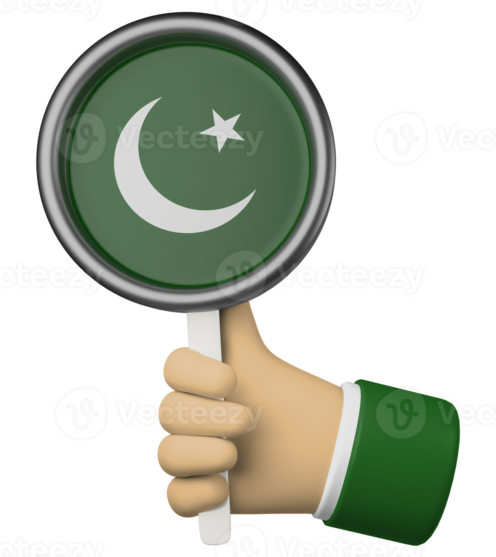 3d Illustration Hand Holding National Flag Of Pakistan 36152592 Png