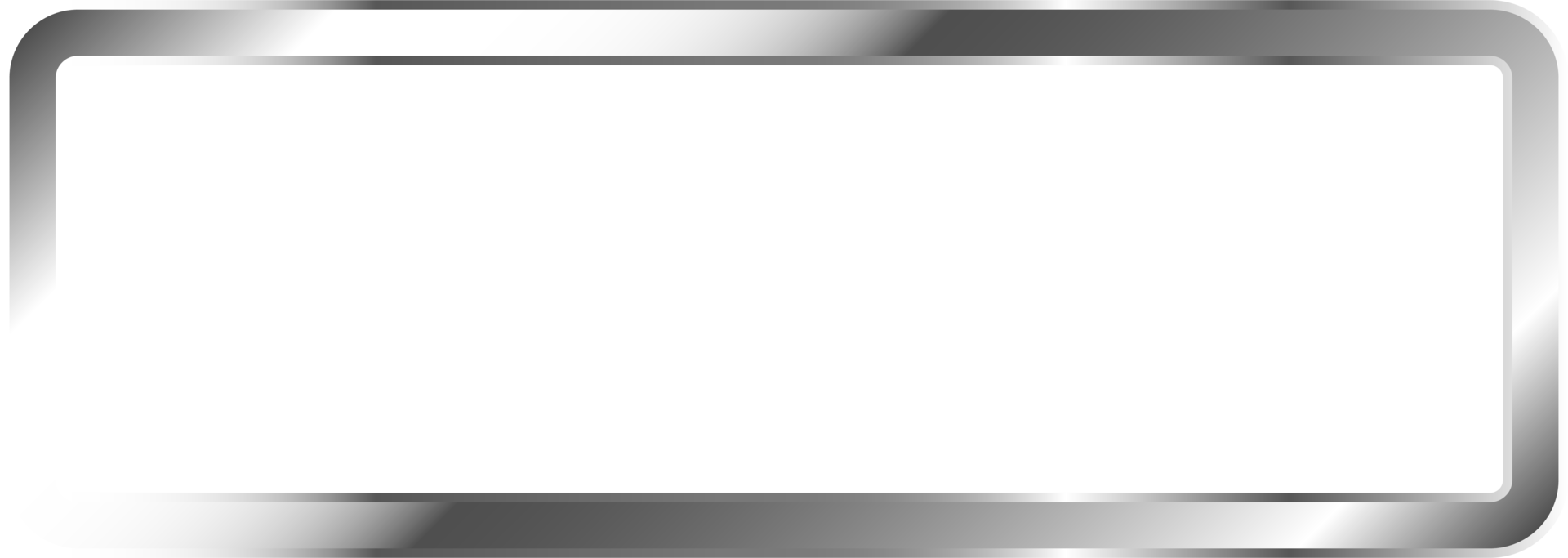 Silver Metal Border Frame 36155922 PNG