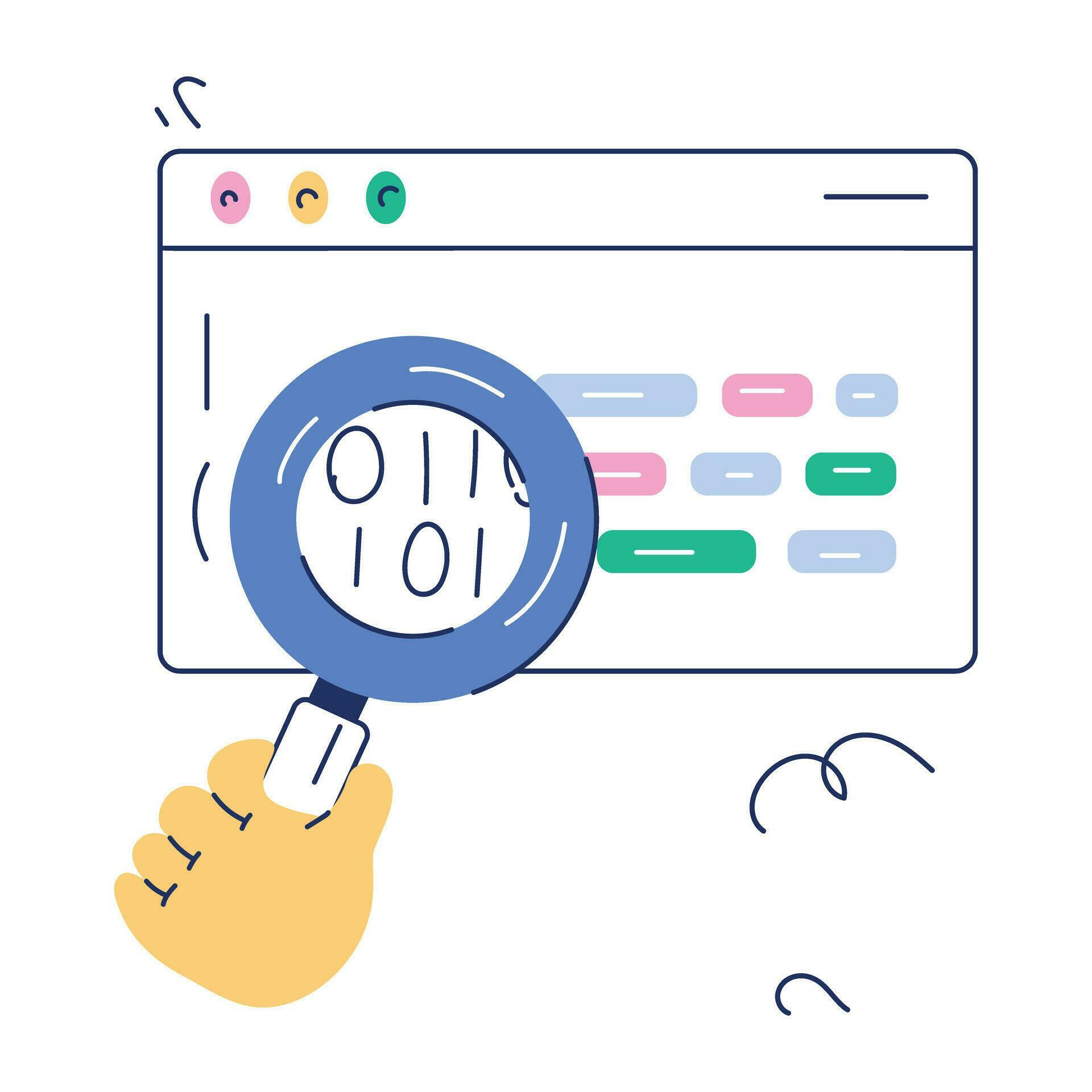 Web Programming Doodle Mini Illustration 36156302 Vector Art at Vecteezy