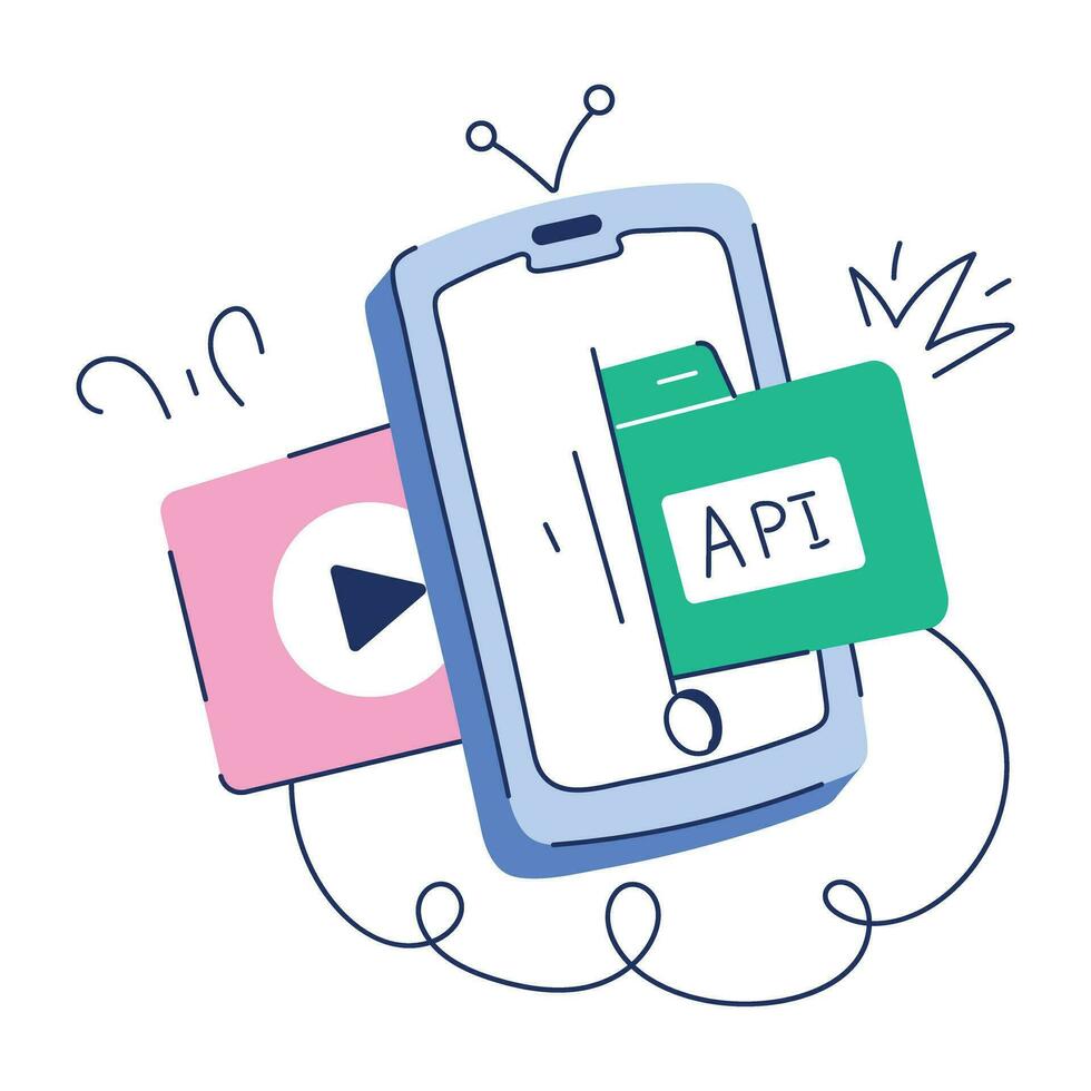 Web Programming Doodle Mini Illustration 36156307 Vector Art at Vecteezy