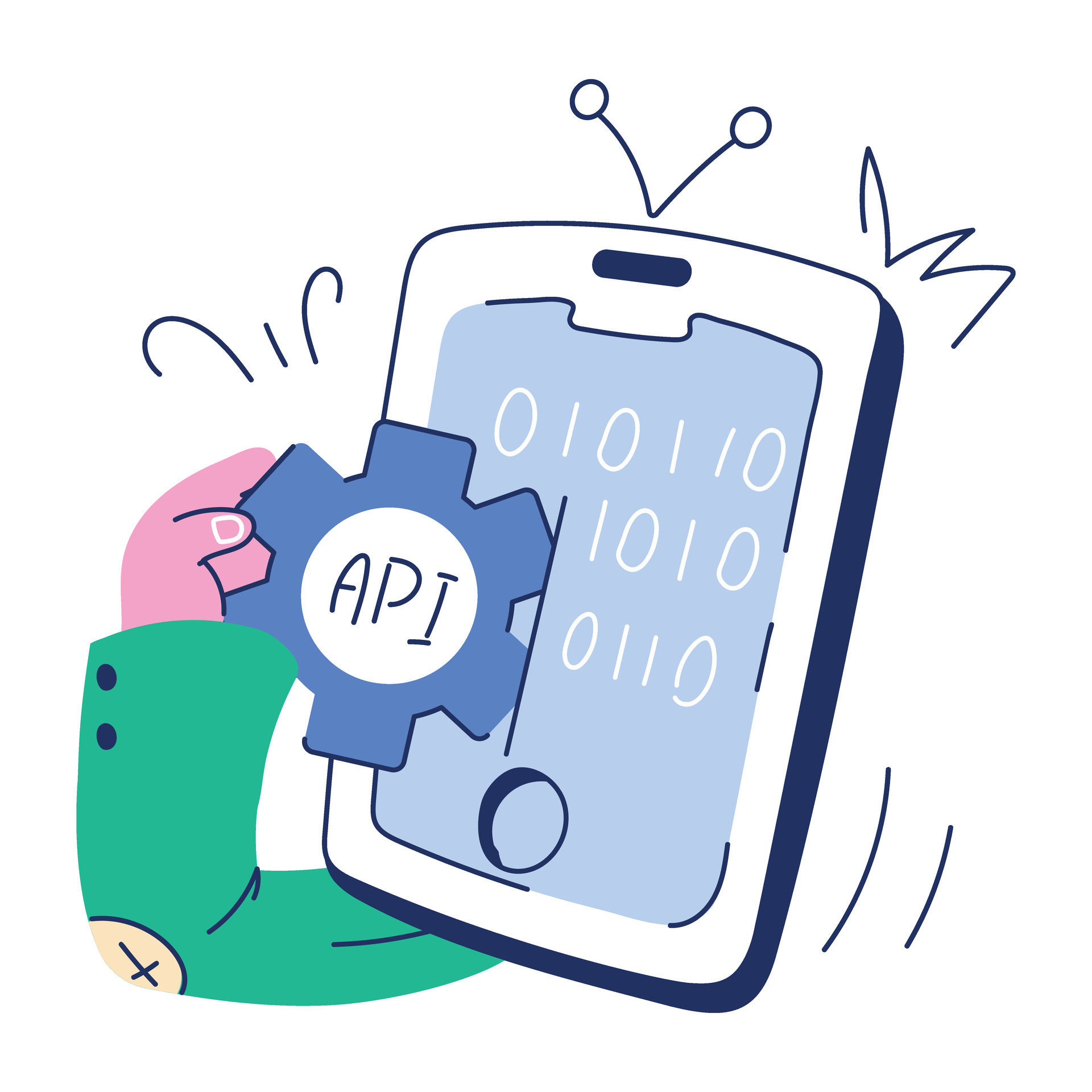 Web Programming Doodle Mini Illustration 36156327 Vector Art at Vecteezy