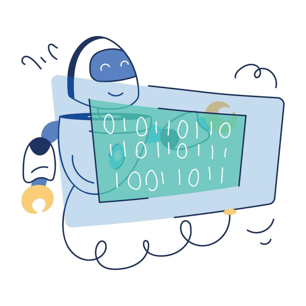 Web Programming Doodle Mini Illustration 36156337 Vector Art at Vecteezy