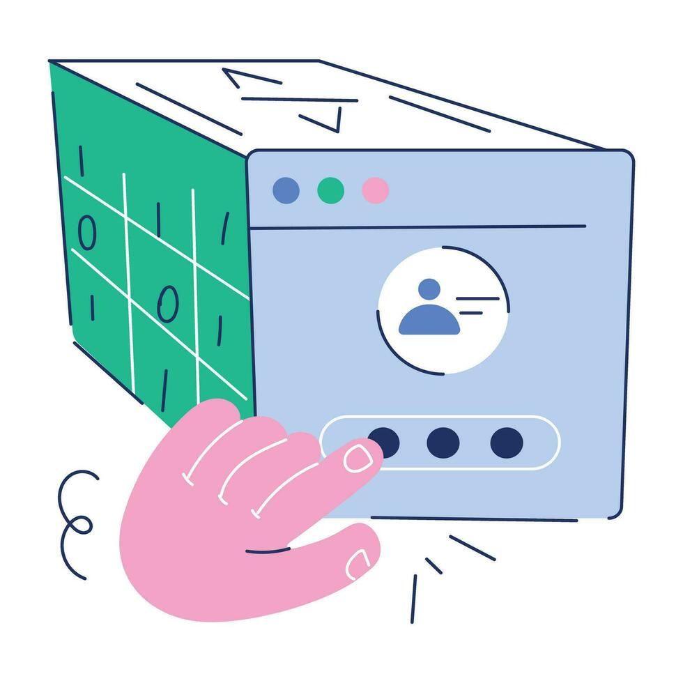 Web Programming Doodle Mini Illustration 36156370 Vector Art at Vecteezy