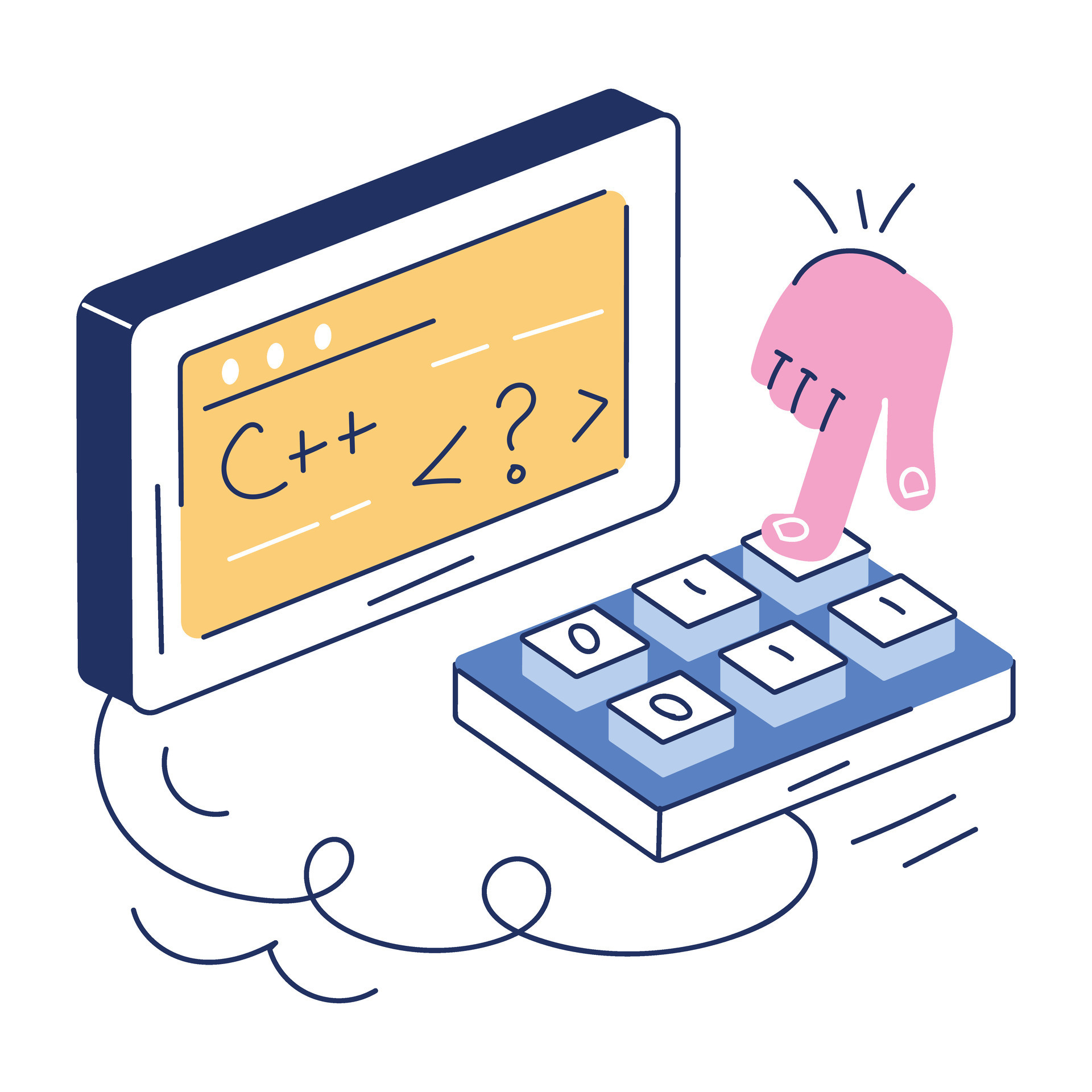 Web Programming Doodle Mini Illustration 36156384 Vector Art at Vecteezy