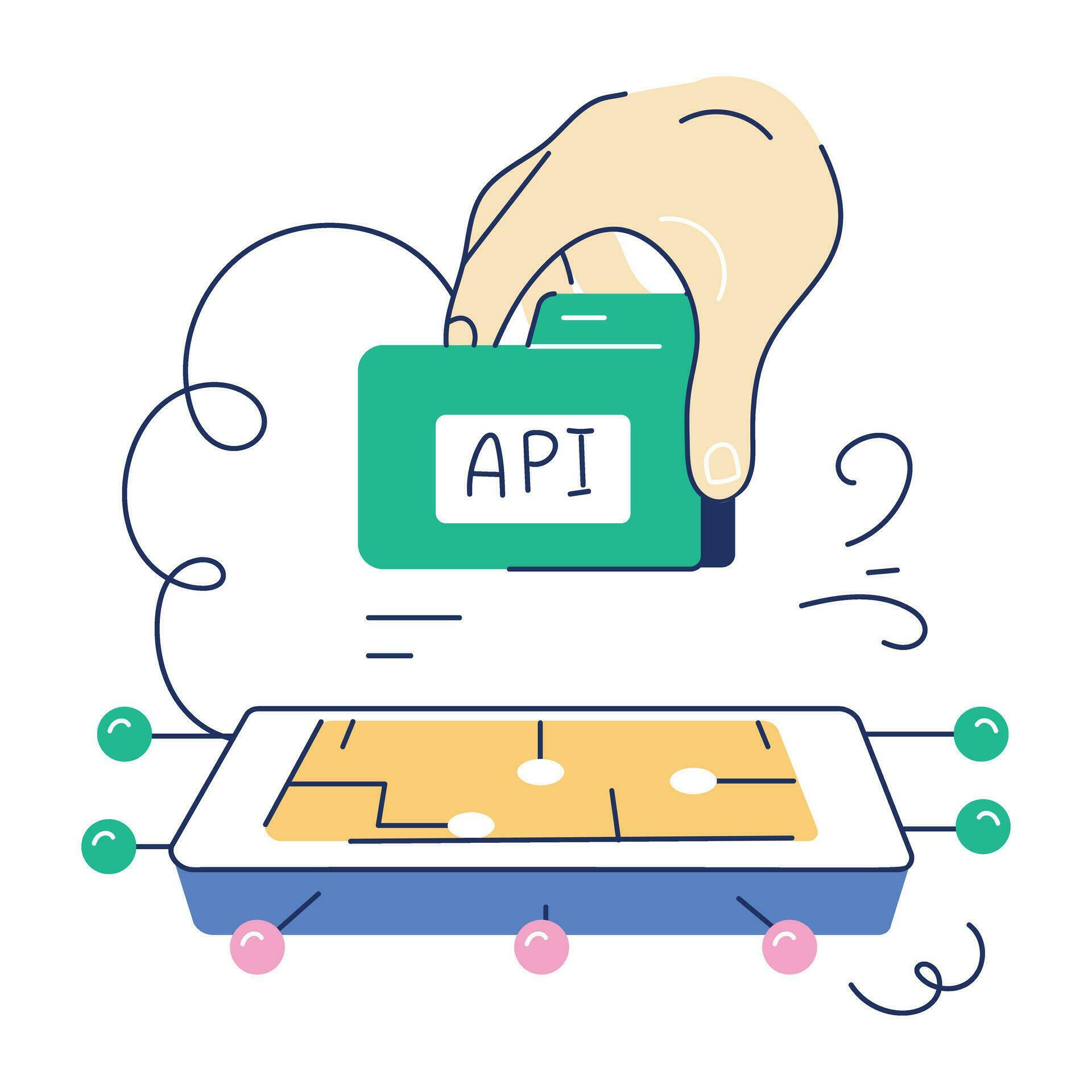 Source Code Doodle Mini Illustration 36156386 Vector Art at Vecteezy