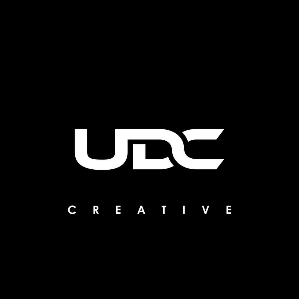 udc letra inicial logo diseño modelo vector ilustración 36157755 Vector en Vecteezy