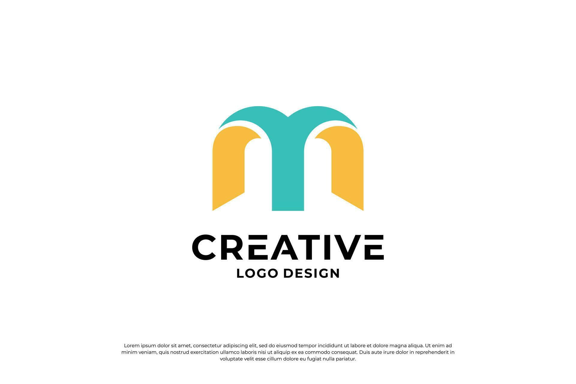 letter M logo design. Initial letters M logo mark, symbol vector. 36163740 Vector Art at Vecteezy