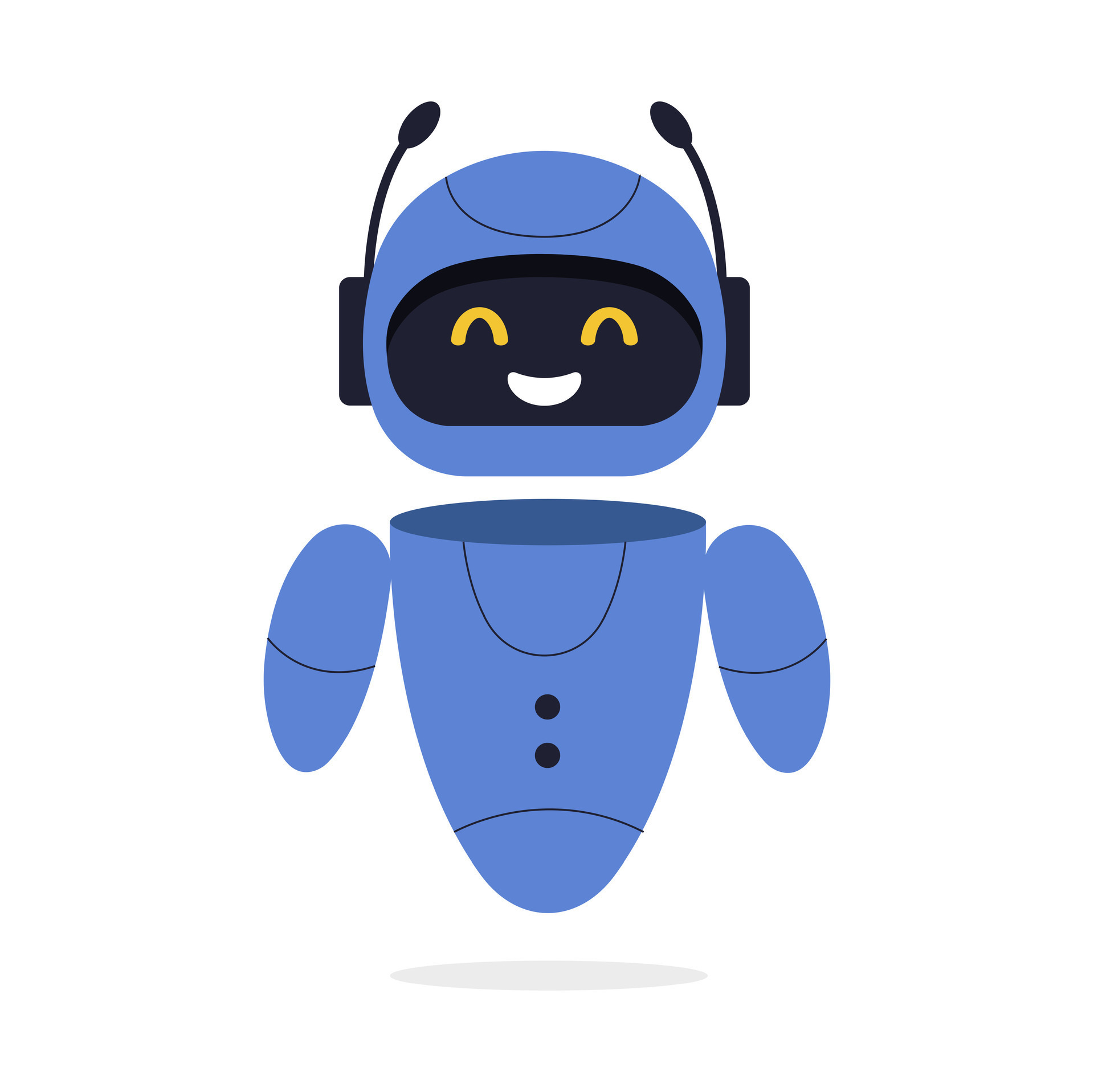 Chatbot Neural Network Ai Servers And Robots Technology Cute Chatbot Ai Character 36168034