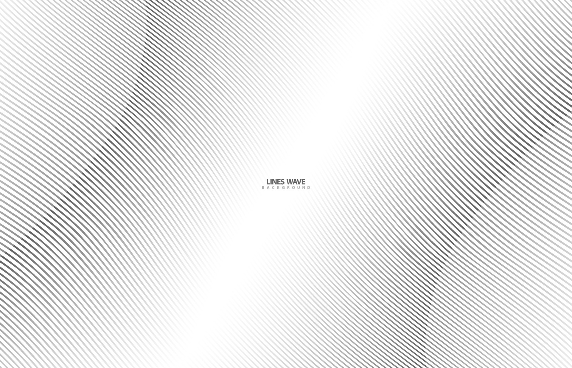 Abstract Pattern Background Vector Template For Your Ideas Monochromatic Lines Texture Waved