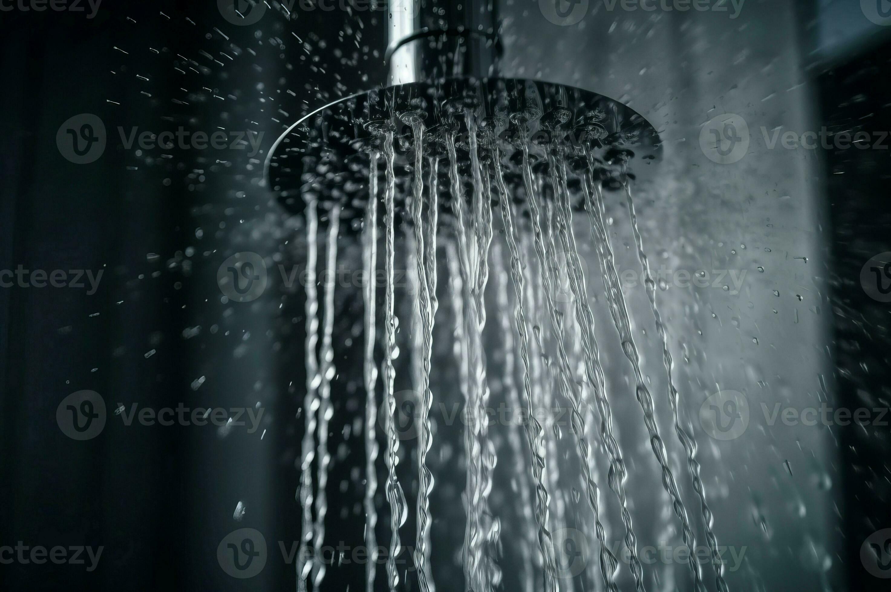 Ai Generated Water Shower Bathroom Fresh Droplet Generate Ai 36170067