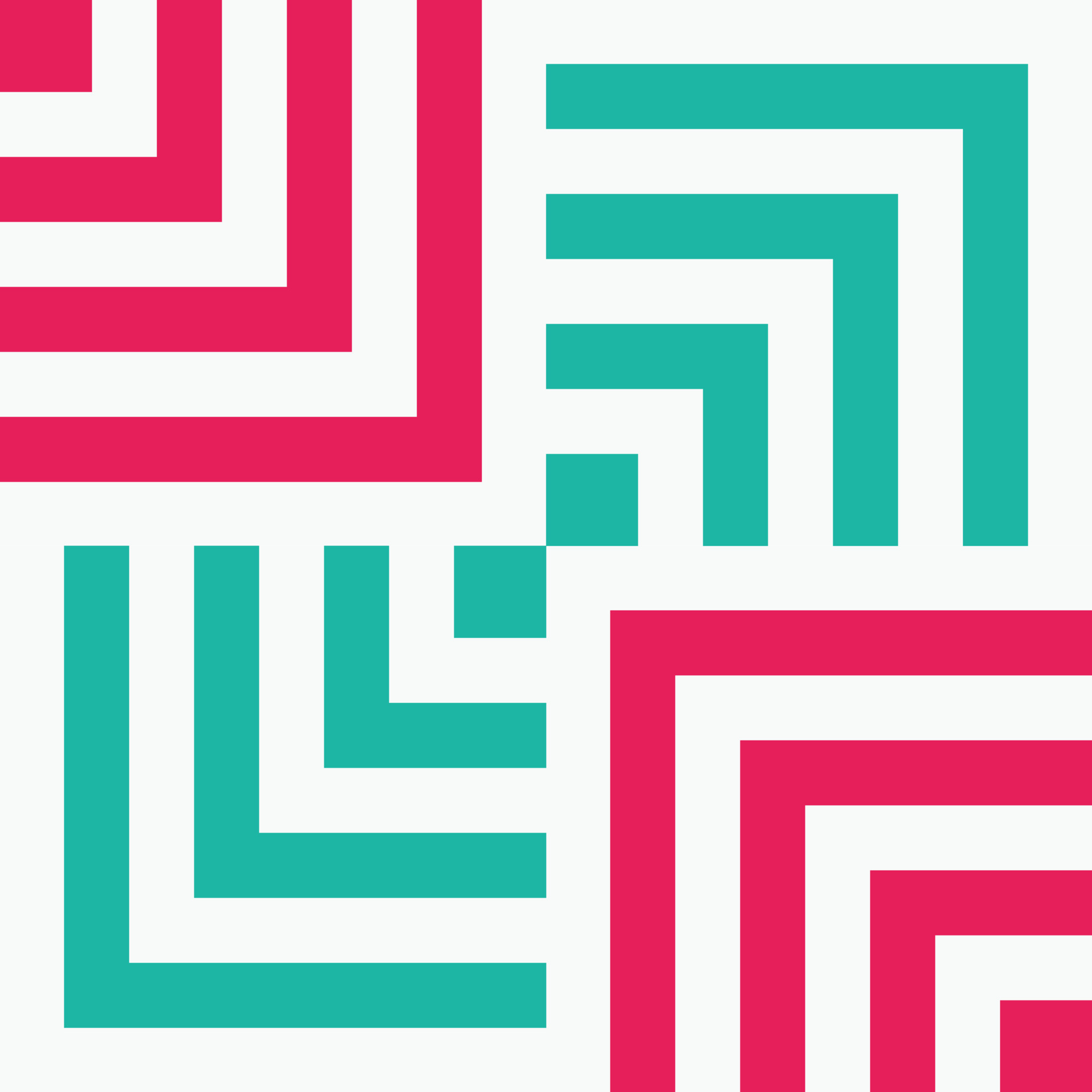 Seamless vector geometric color pattern background. Full color modern ...