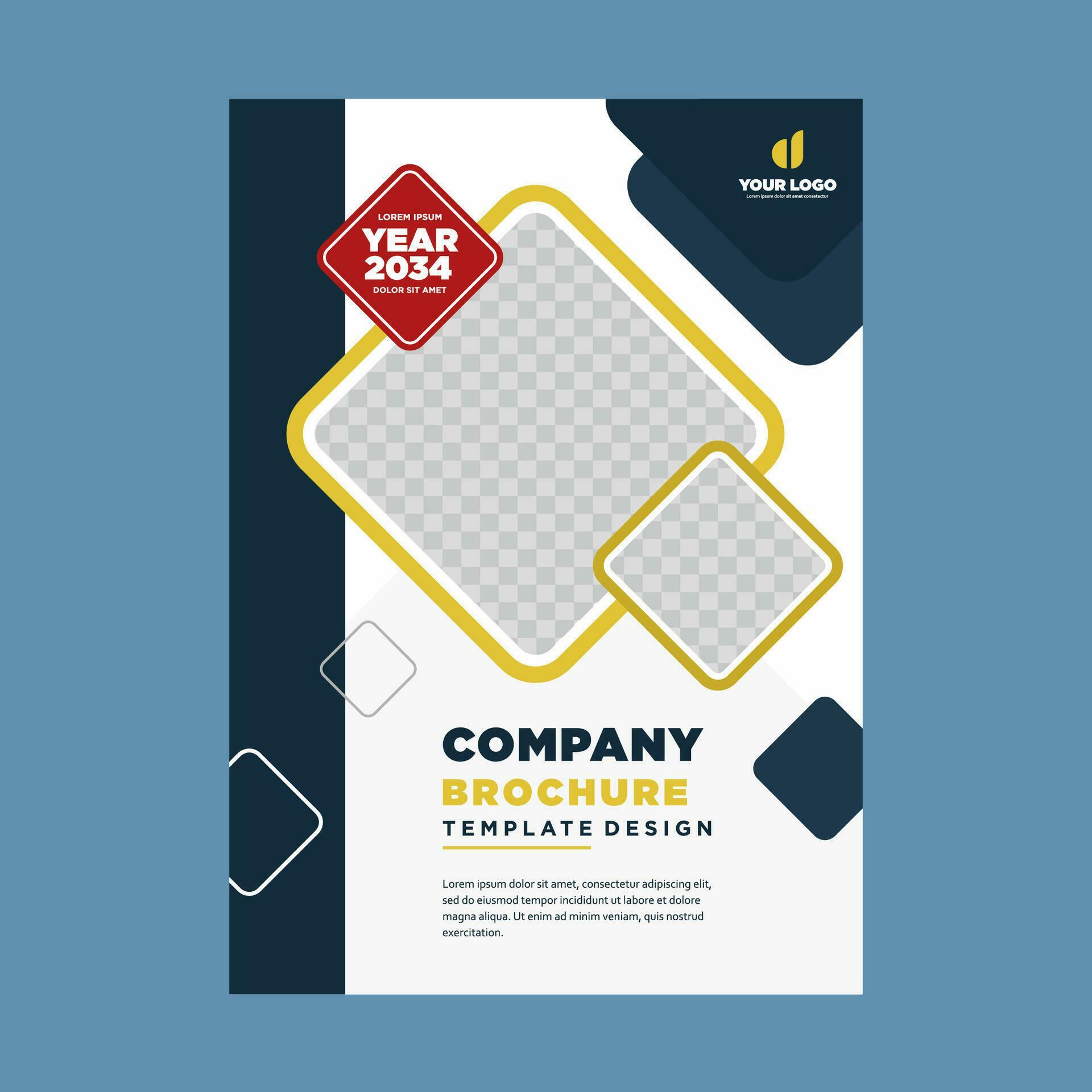 Cover Company Profile Or Brochure Template Layout Design 36176420 Vector Art At Vecteezy