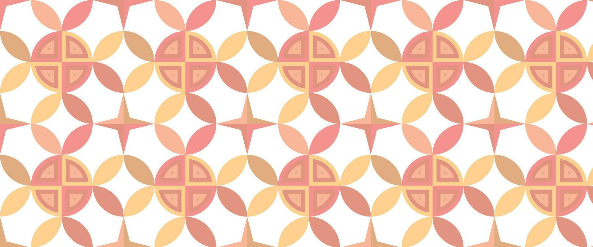 Geometric pattern vector background with Scandinavian abstract color or ...