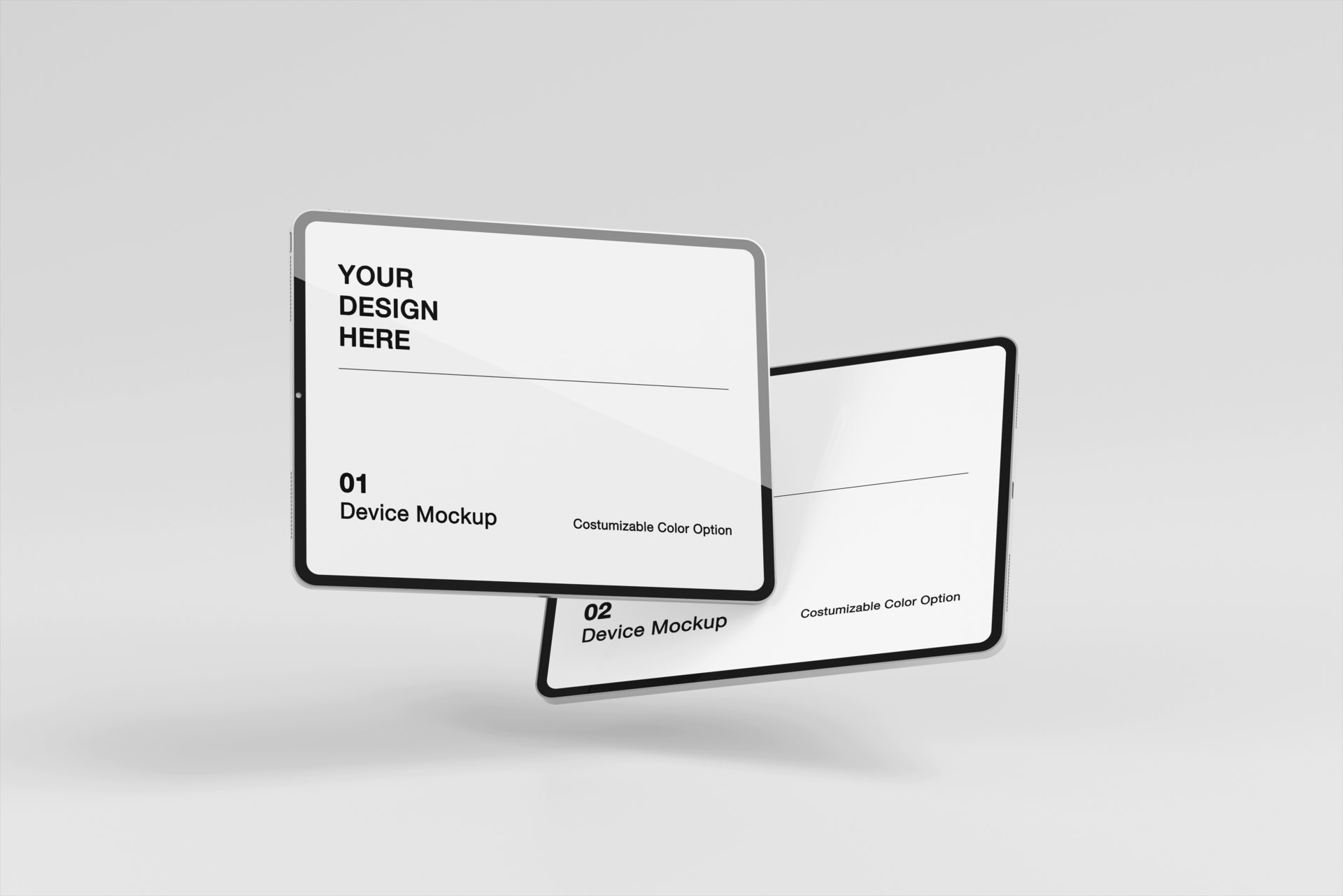 Tablet Mockup With Minimalist Background Design And Realistic Scene 36192840 Psd