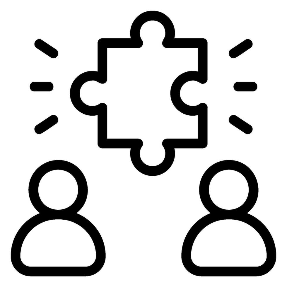 problem solving line icon 36194305 Vector Art at Vecteezy