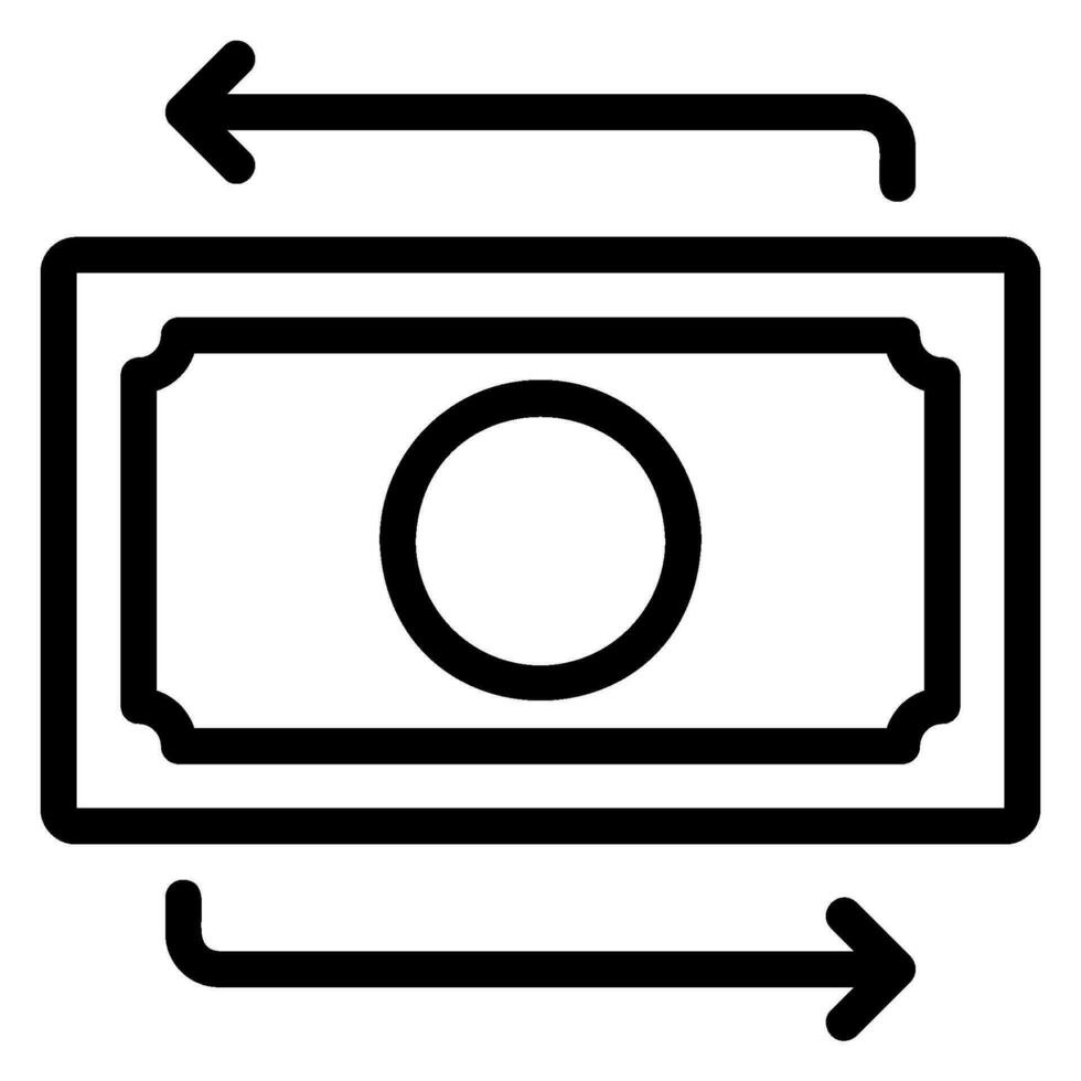 Cash Flow Line Icon 36194391 Vector Art At Vecteezy