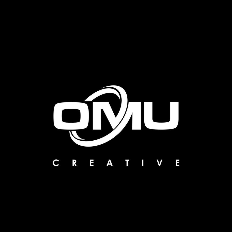 OMU Letter Initial Logo Design Template Vector Illustration 36205885 Vector Art at Vecteezy