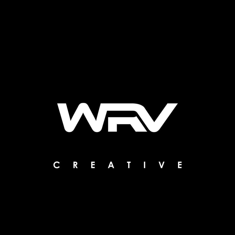 wrv letra inicial logo diseño modelo vector ilustración 36205919 Vector en Vecteezy