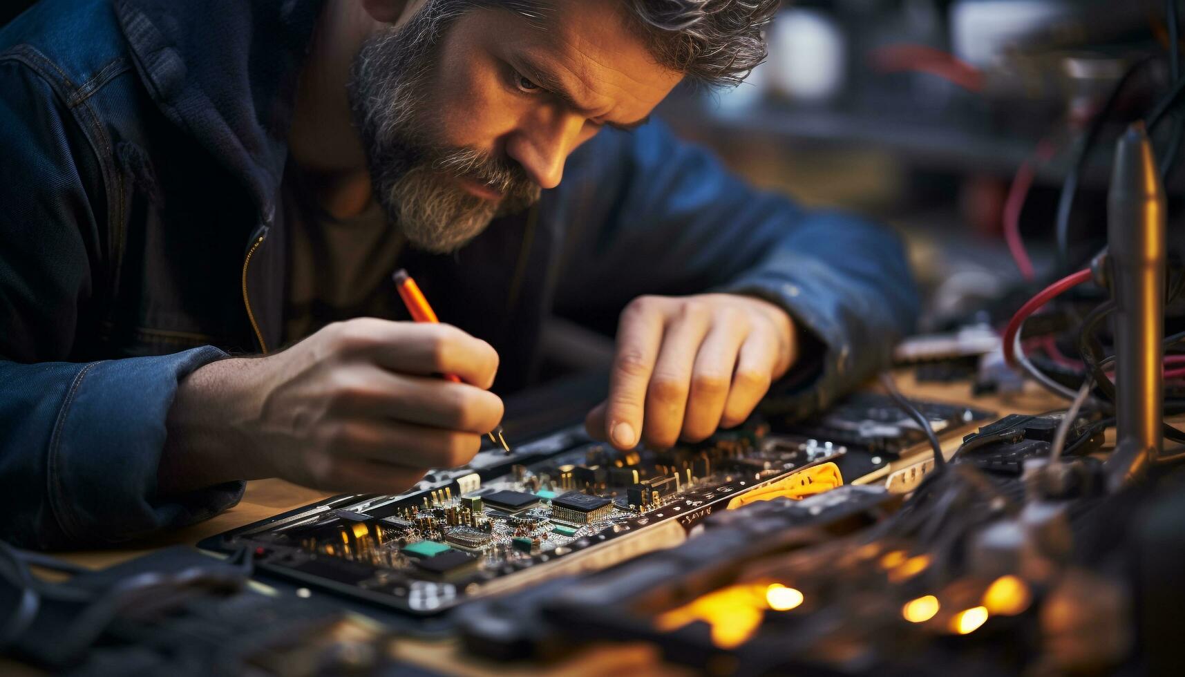 Man Repairing Stock Photos, Images and Backgrounds for Free Download