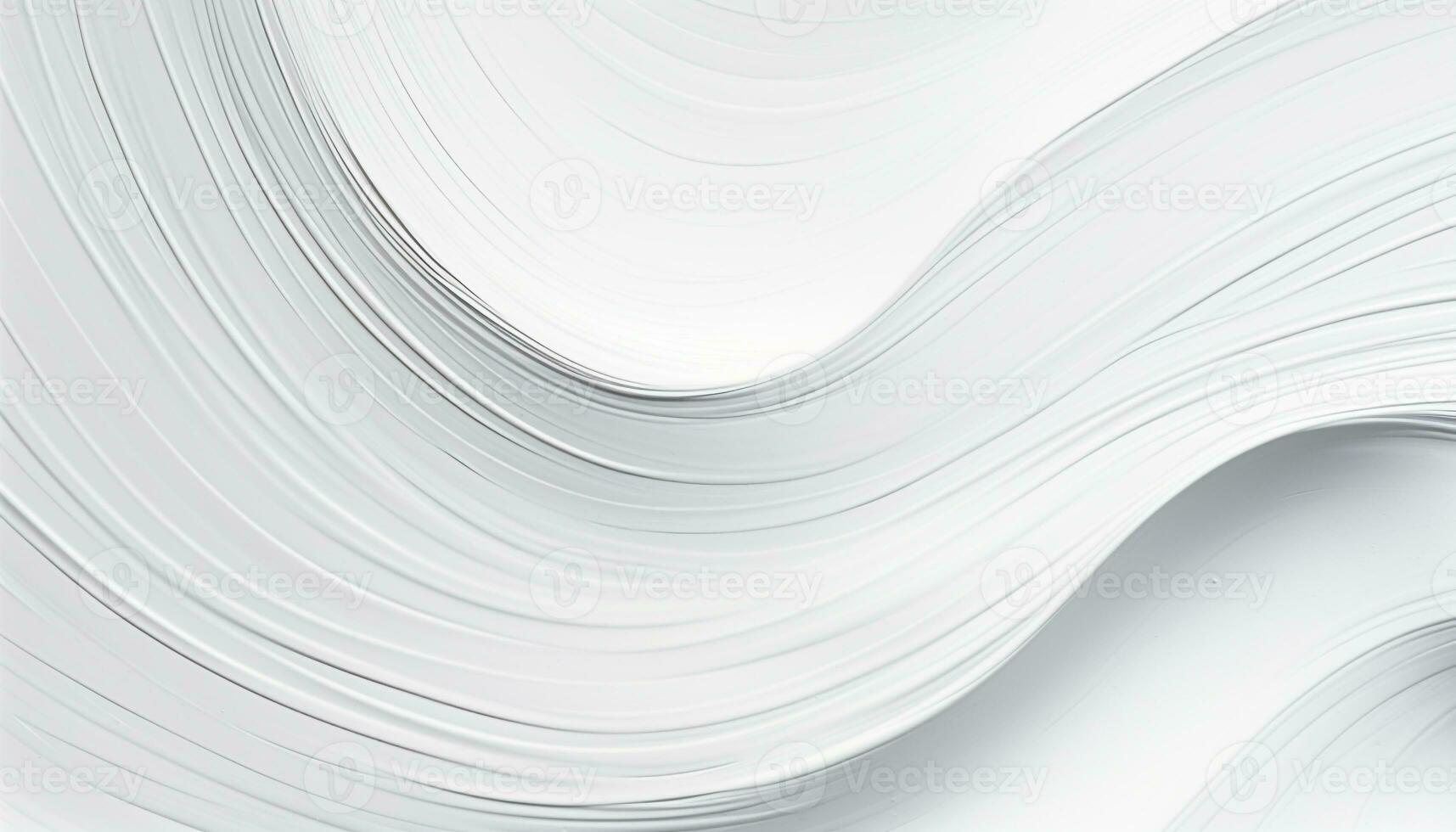 Ai Generated Abstract Backdrop With Smooth Flowing Wave Pattern Design