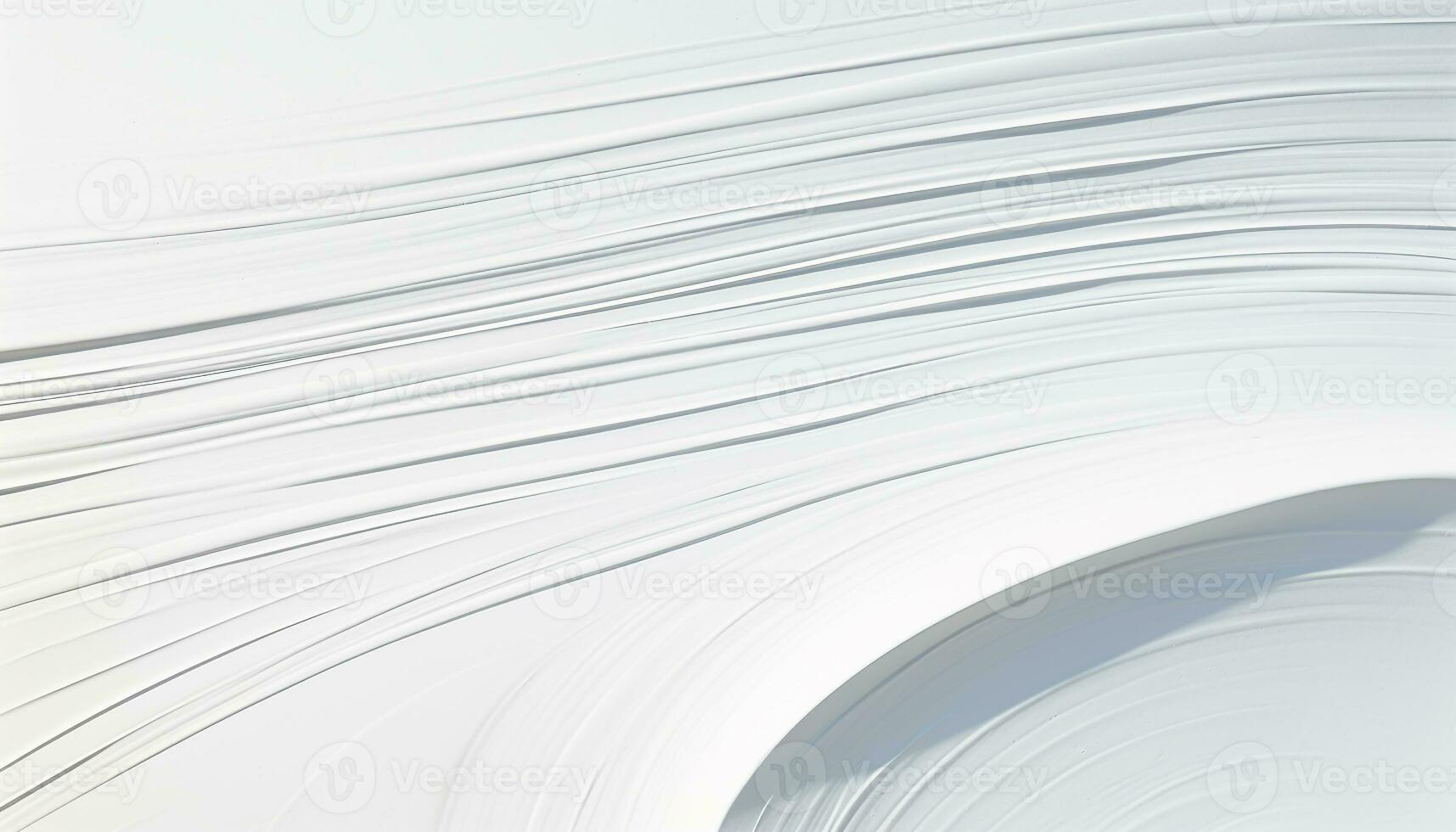 Ai Generated Abstract Wave Pattern Design On White Background Generated