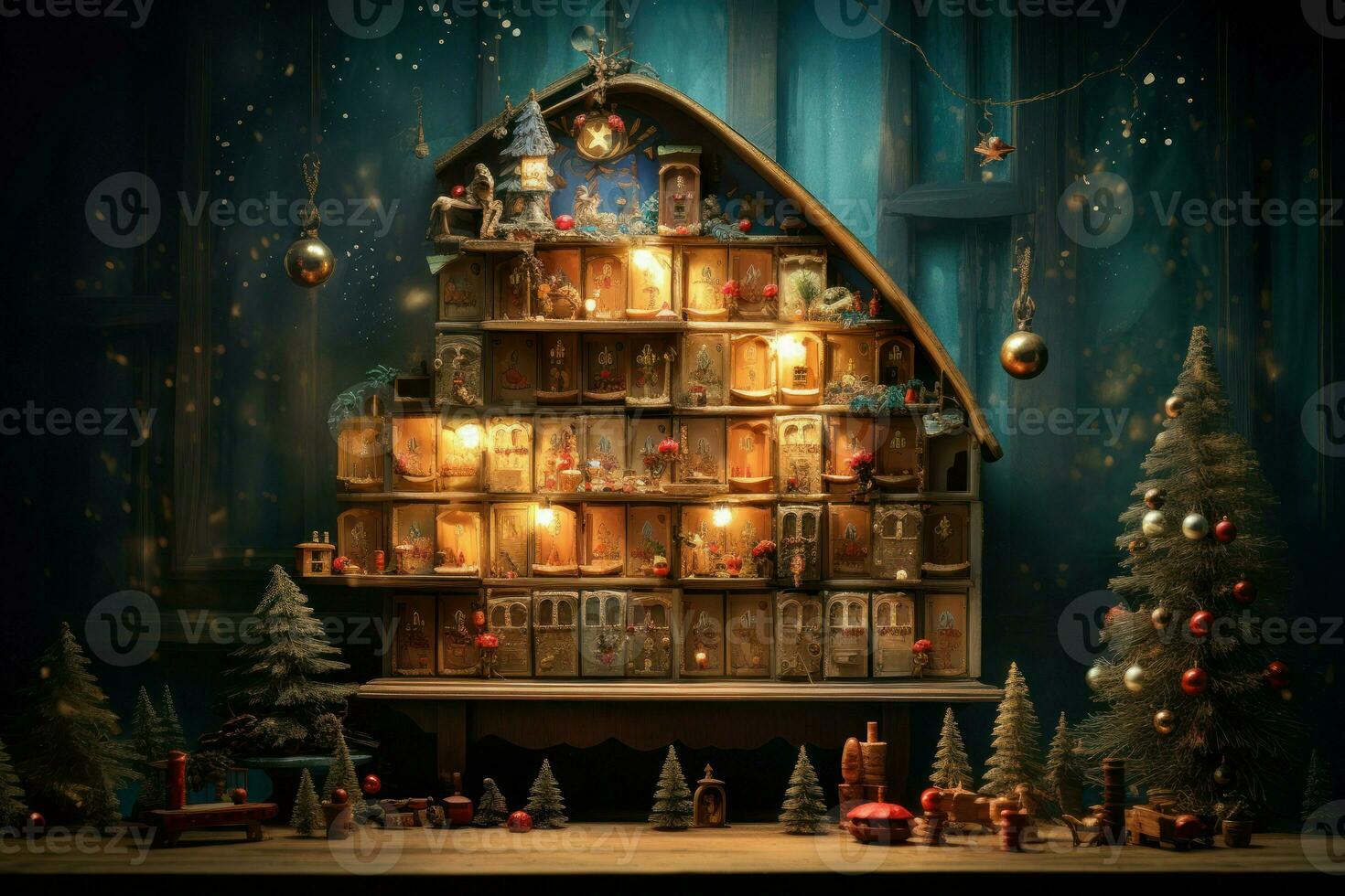 AI generated Advent Calendars - Generative AI 36222263 Stock Photo at ... AI generated Advent Calendars - Generative AI 36222263 Stock Photo at ...