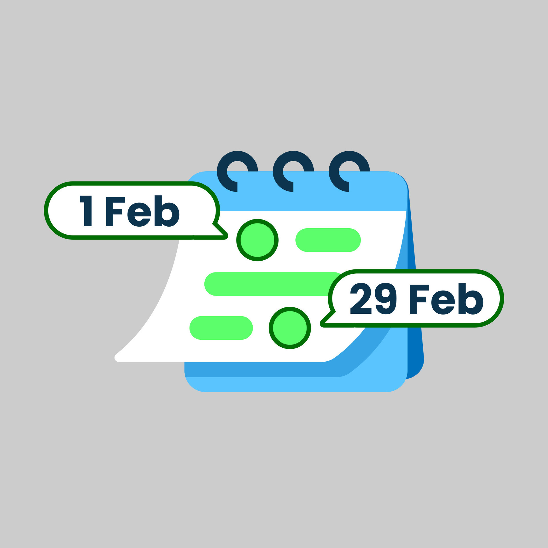 period start and end dates concept illustration flat design vector ... period start and end dates concept illustration flat design vector ...