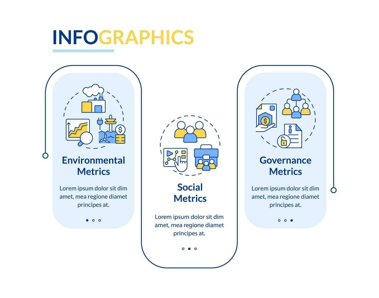 2D climate metrics vector infographics template, data visualization ... 2D climate metrics vector infographics template, data visualization ...