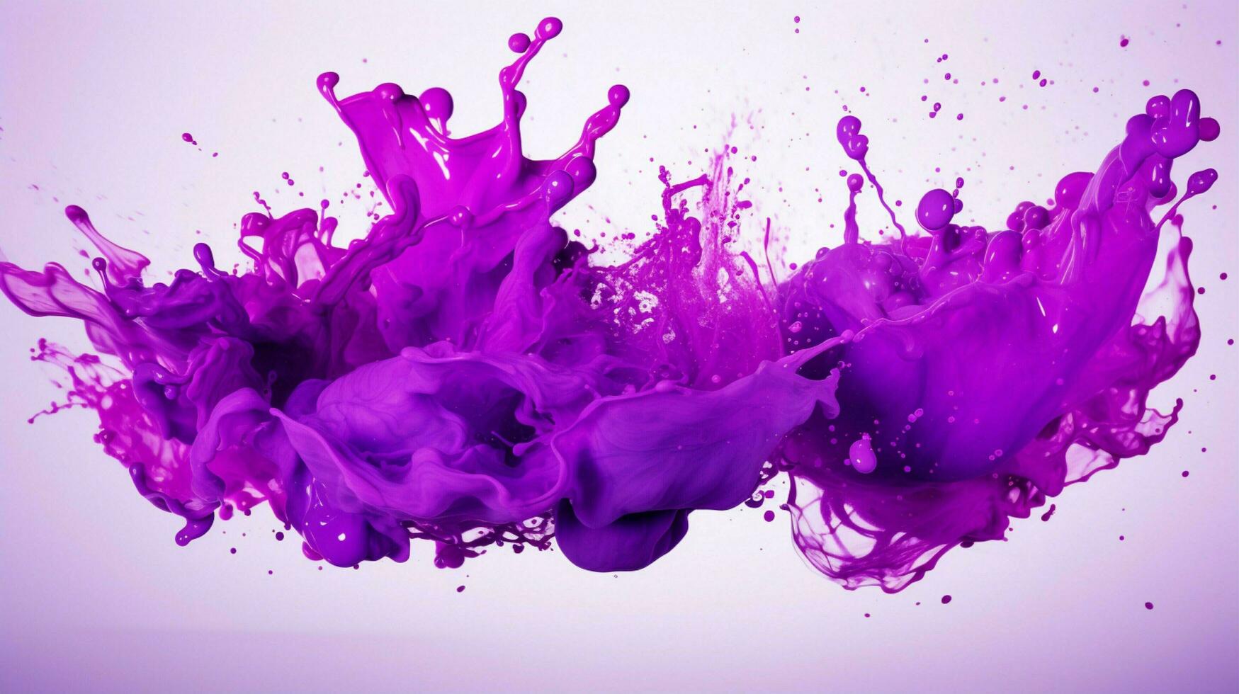 AI generated Purple color splash background 36226831 Stock Photo at ...