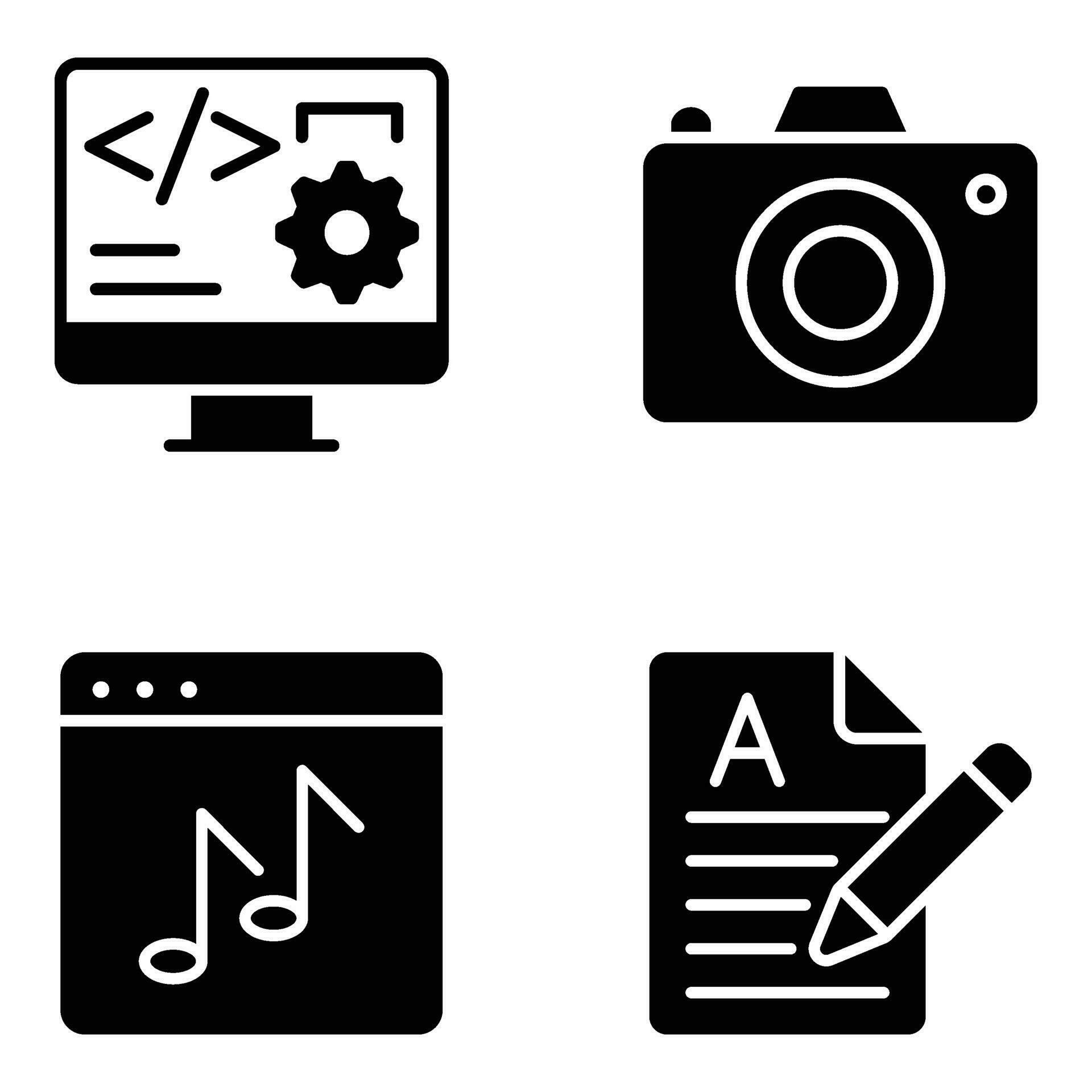 Pack of Web Development Glyph Icons 36232716 Vector Art at Vecteezy Pack of Web Development Glyph Icons 36232716 Vector Art at Vecteezy