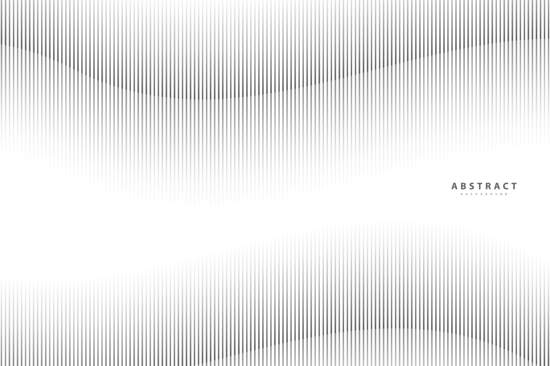 Abstract Pattern Background Vector Template For Your Ideas Monochromatic Lines Texture Waved